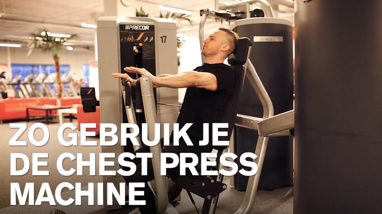 Machine Chest Press: basisoefening voor het trainen van je triceps en ...