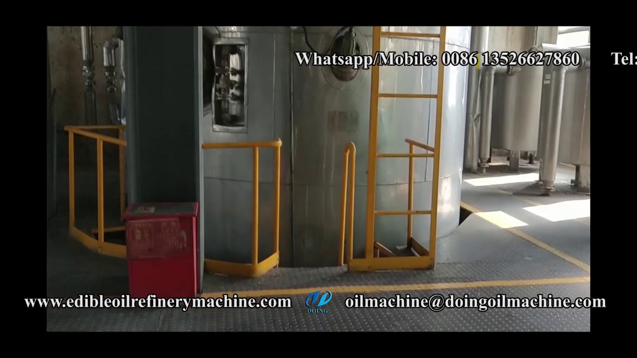 Decolorization and deodorization process of soybean oil with 800tpd ...