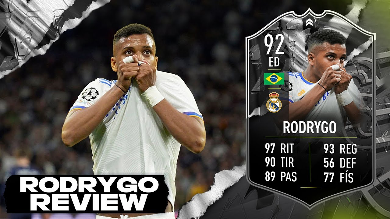 ¡EL MEJOR SHOWDOWN DE FIFA 22! 😍 92 RODRYGO FIFA 22 SHOWDOWN SBC REVIEW ...