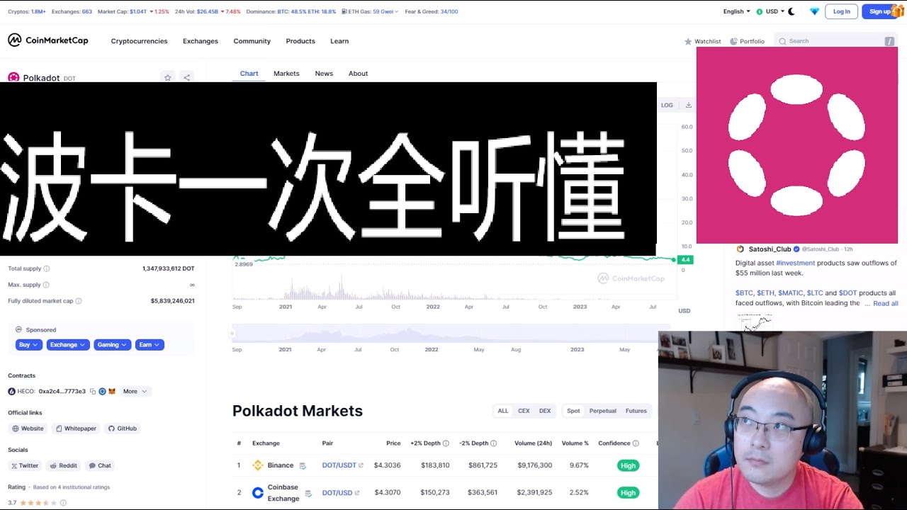 买Polkadot DOT币不看这期要后悔（一）| 独特网络架构 | 跨链安全保障 | Ben the VC - YouTube