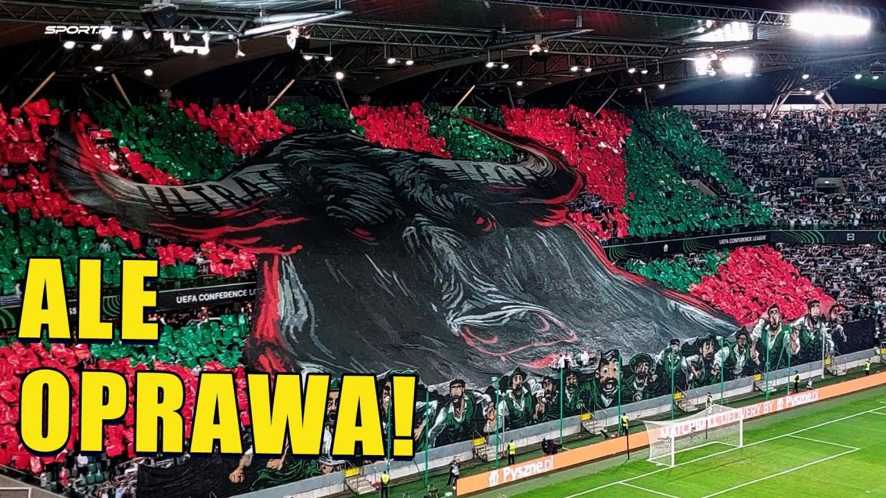 Ultrasi Legii Warszawa w akcji! Europejski poziom - YouTube