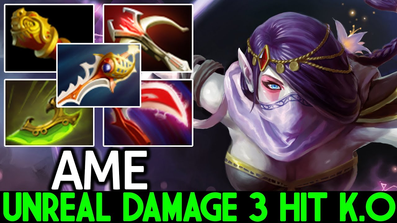 AME [Templar Assassin] Unreal Damage with Full Physical Build Dota 2 ...