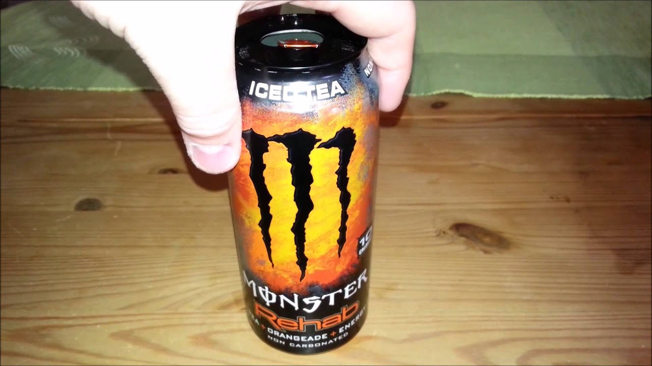 Energy Drink Review: Monster Rehab Orangeade (US) - YouTube