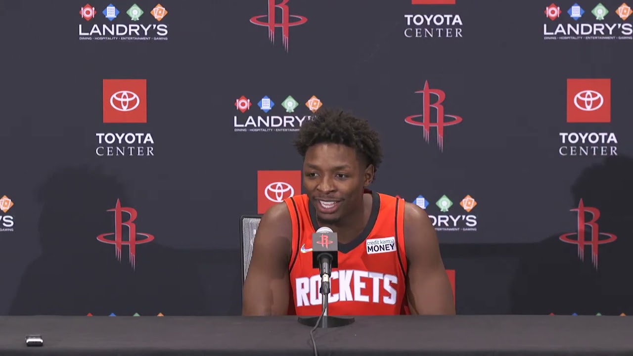 Jae'Sean Tate Full interview - Houston Rockets Media day 2021 - YouTube