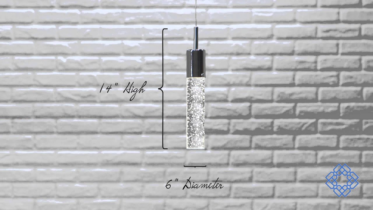 ET2 Fizz IV LED One Light Mini Pendant - Bellacor - YouTube