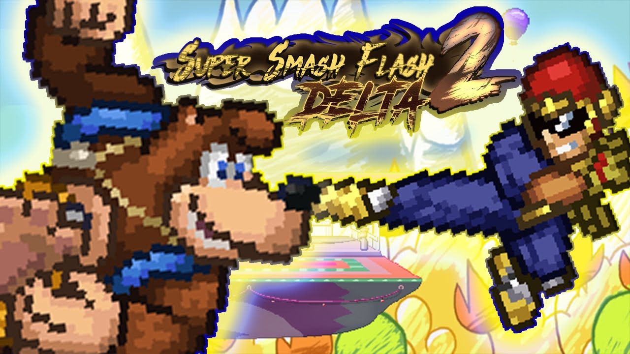 Super Smash Flash 2: Delta Plus! Banjo & Kazooie's debut! - YouTube