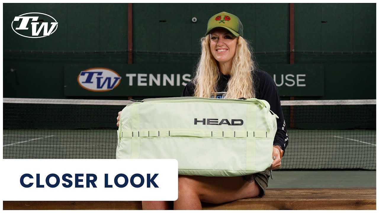 A closer look at the Head Pro Extreme Duffel Tennis Bag: a nice sized ...