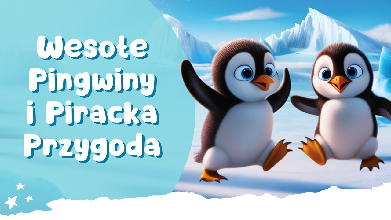 🐧 Wesołe Pingwiny i Piracka Przygoda ⛵| Bajka o Pingwinach | Bajka dla ...