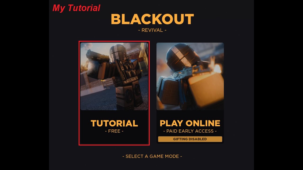 Blackout Revival How To Start - YouTube