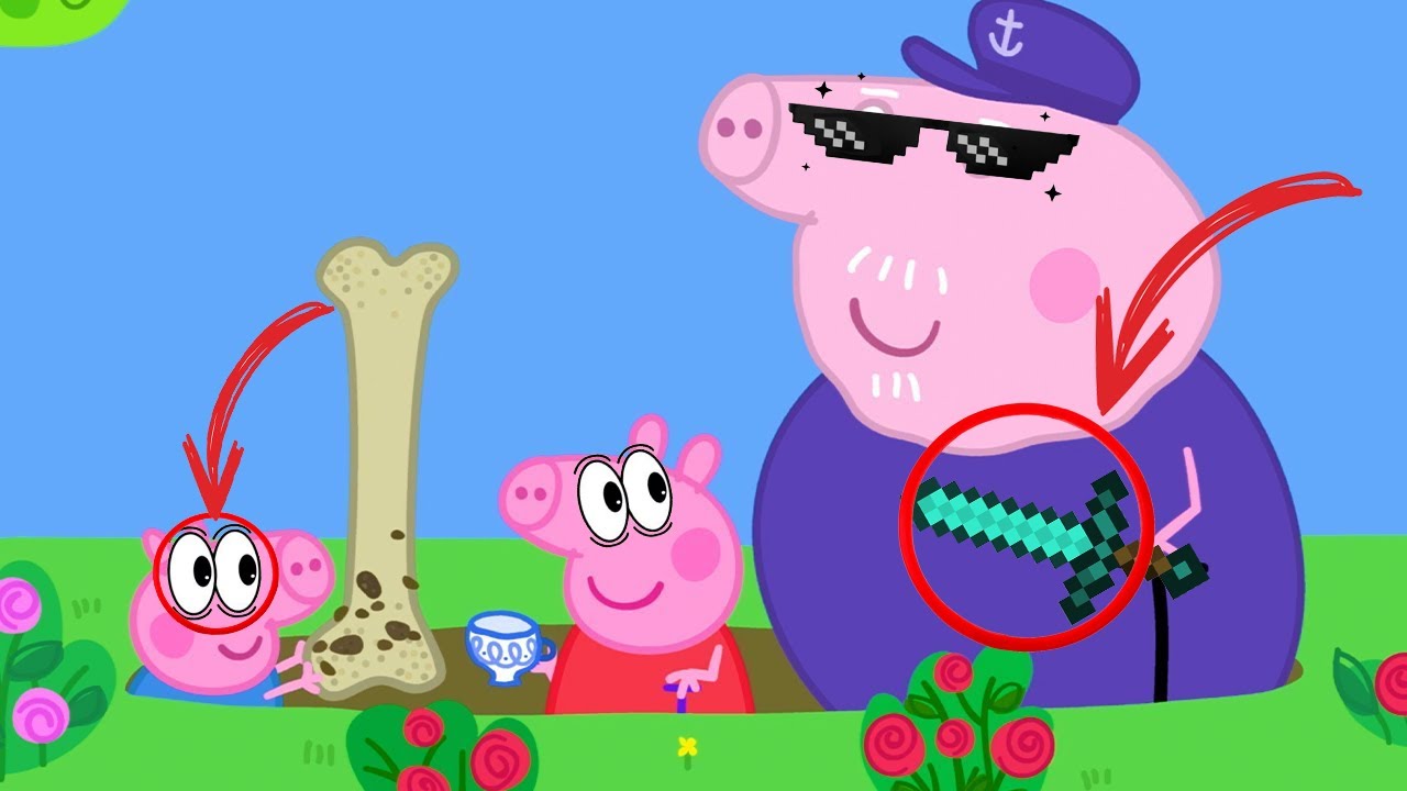 Peppa pig Try not to laugh 96.69% FAIL - YouTube