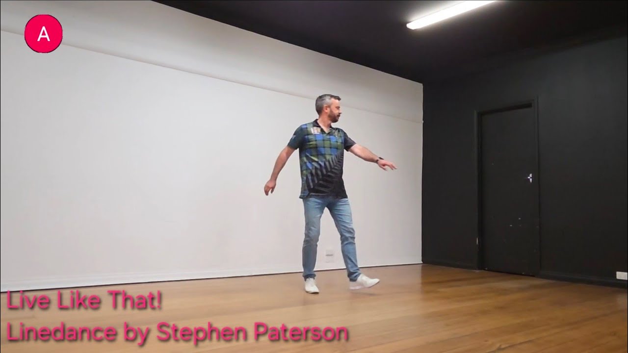 Live Like That! - Linedance by Stephen Paterson - YouTube