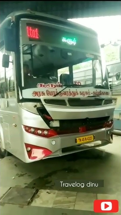 TNSTC City a/c Bus - YouTube