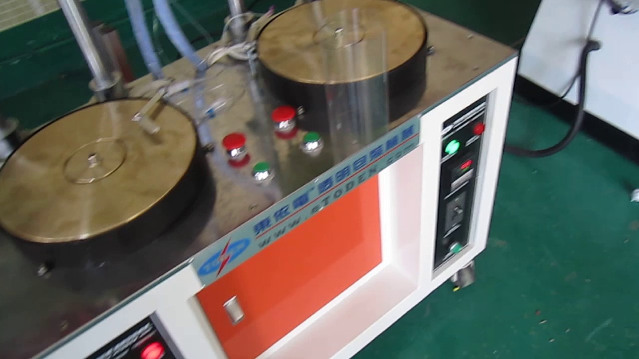 Transparent PVC Cylinder Edge Curling Machine To France - YouTube