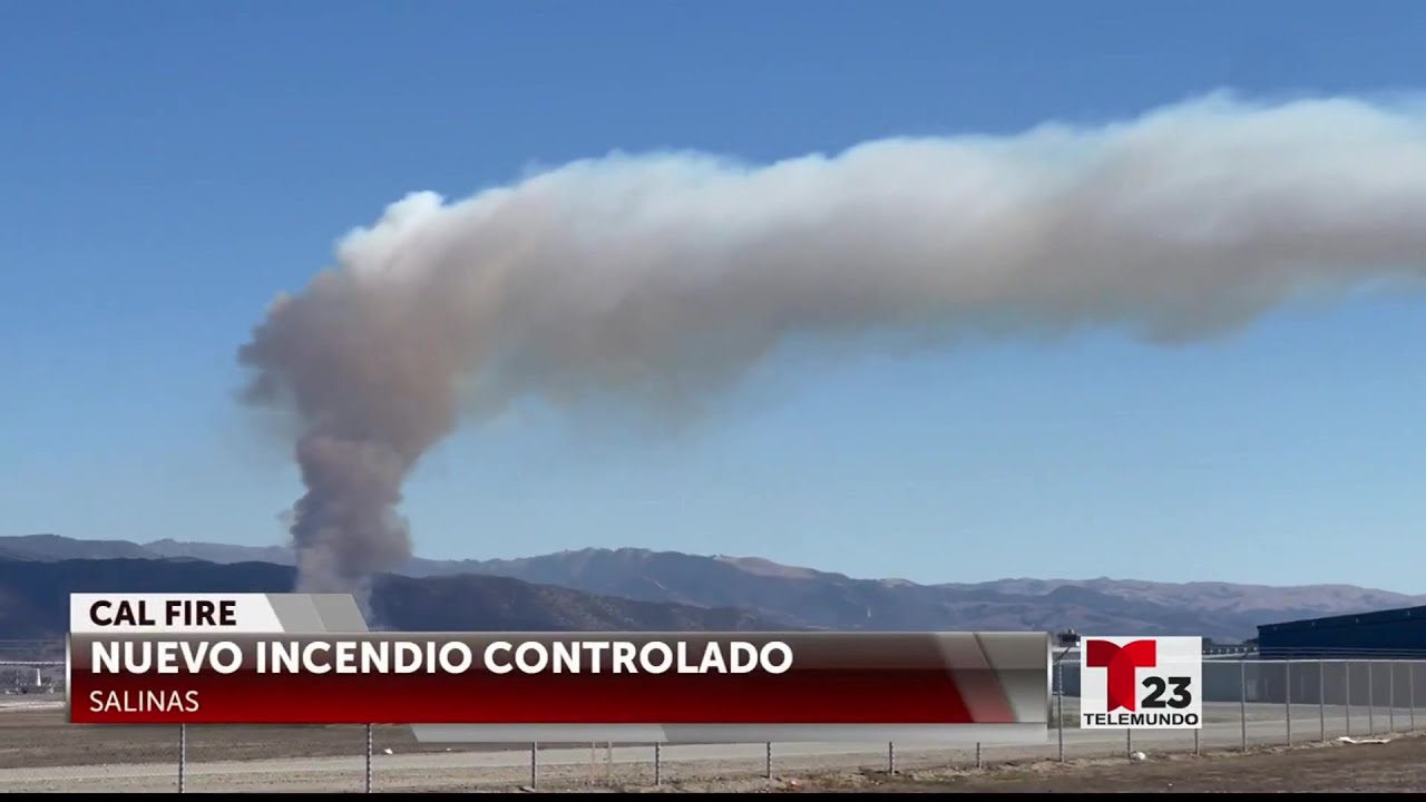 Cal Fire realiza nueva quema controlada en los condados de Monterey y ...