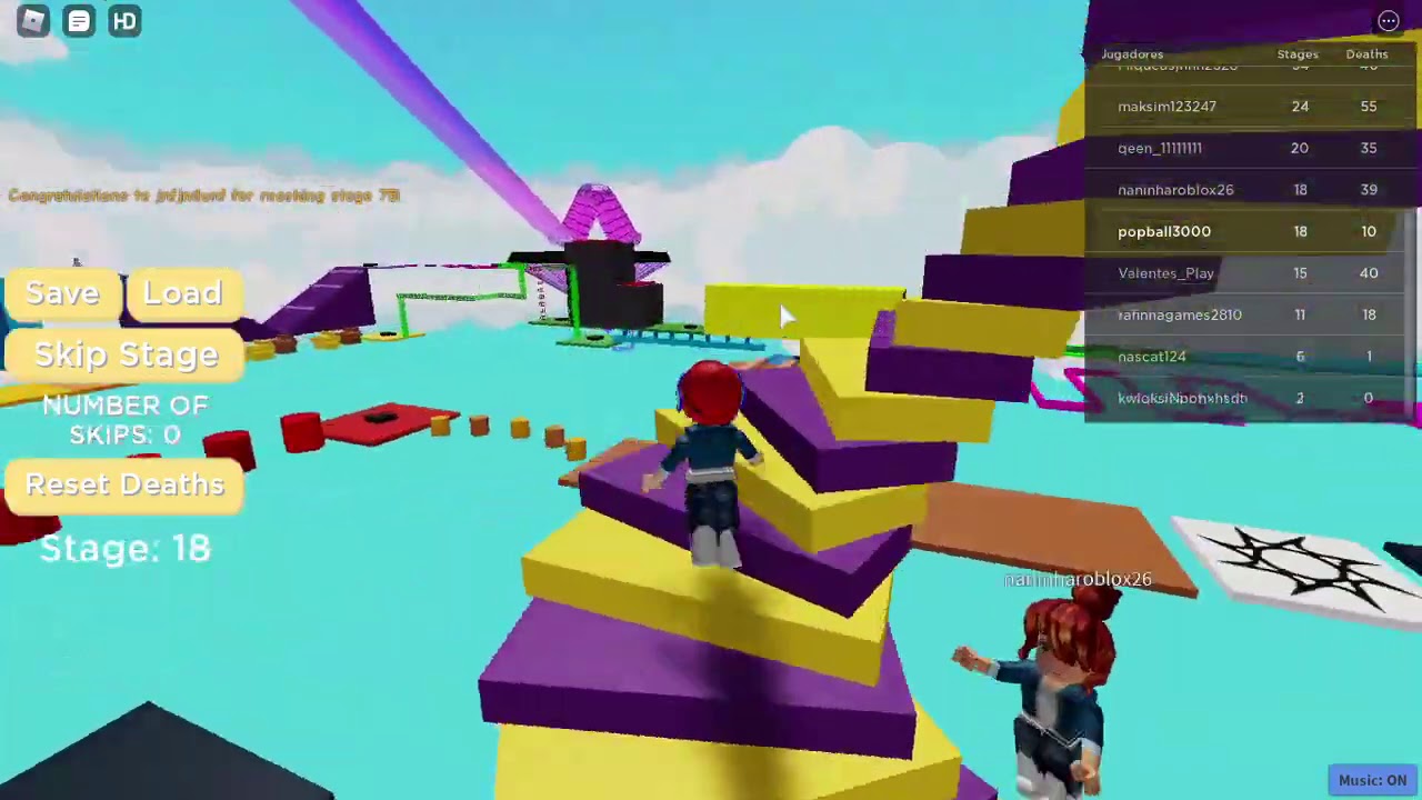 Parkour en ROBLOX #2!!! Ganamos 🥳🥳🥳 - YouTube