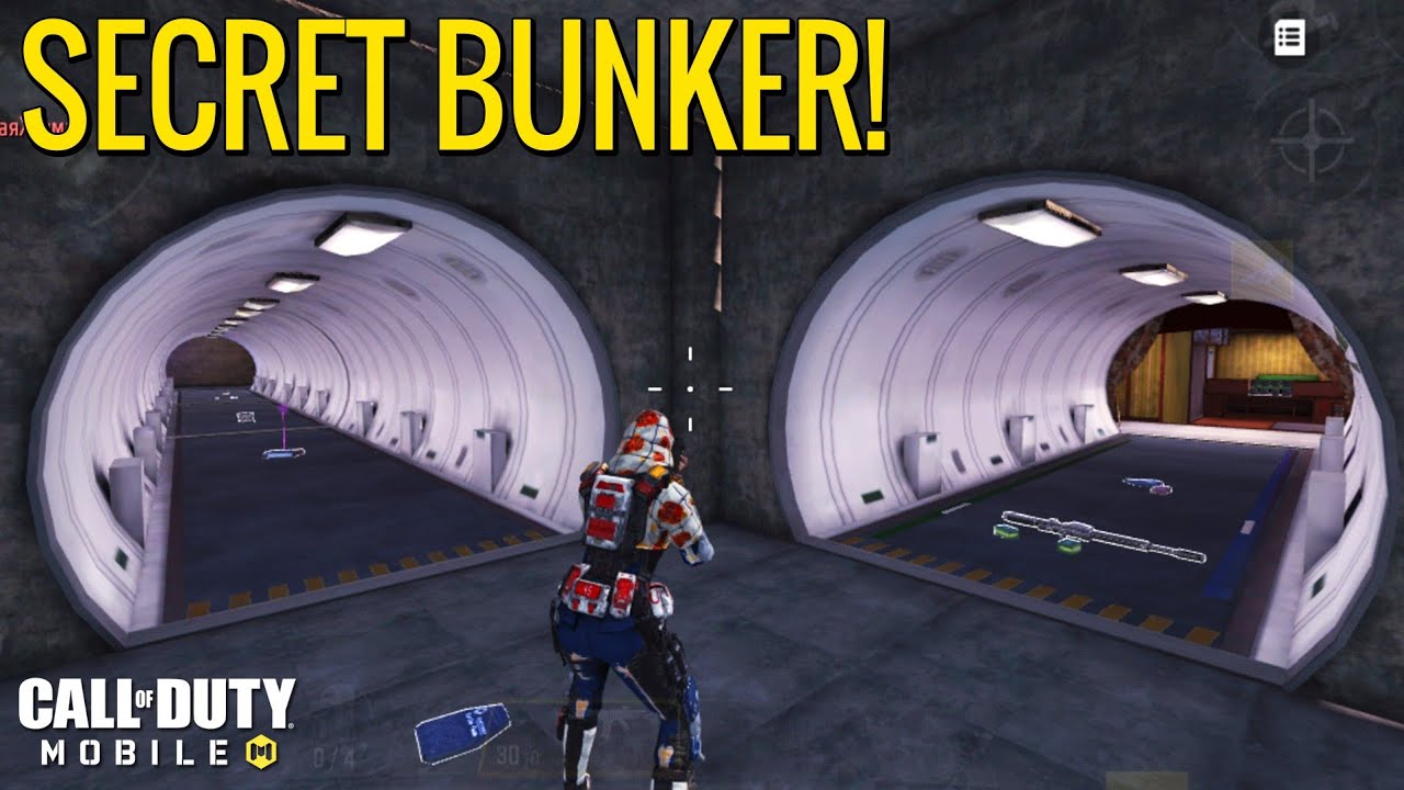 I FOUND A SECRET BUNKER IN BLACKOUT MAP! COD Mobile Blackout Secret ...