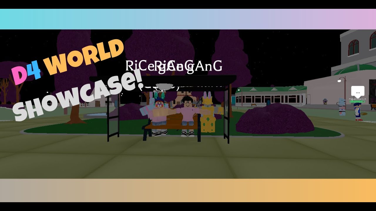 D4 World Showcase! Project JoJo (Roblox) - YouTube