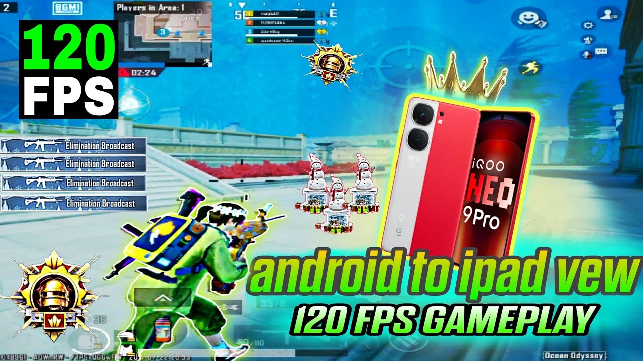 IPAD VEW 120 FPS GAMEPLAY 🥵 120 FPS TEST IQOO NEO9 PR0 - YouTube