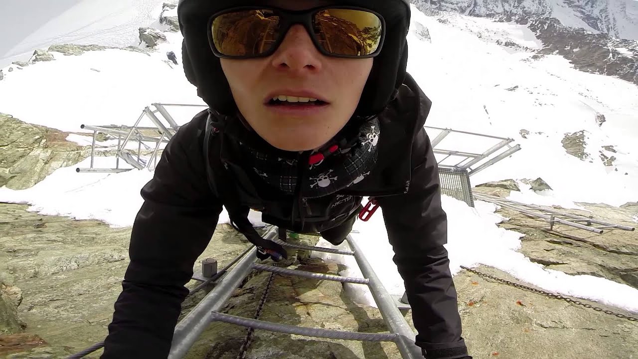 Cabane de Bertol 3311m - Skitour - Day 1 - YouTube