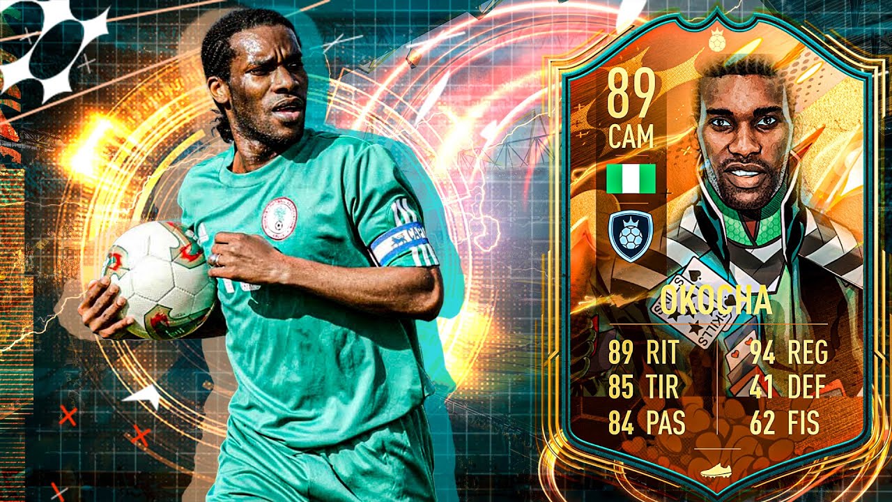 LA VERSION HEROE DE PELE !!! | REVIEW JAY-JAY OKOCHA HEROE WC | FIFA 23 ...