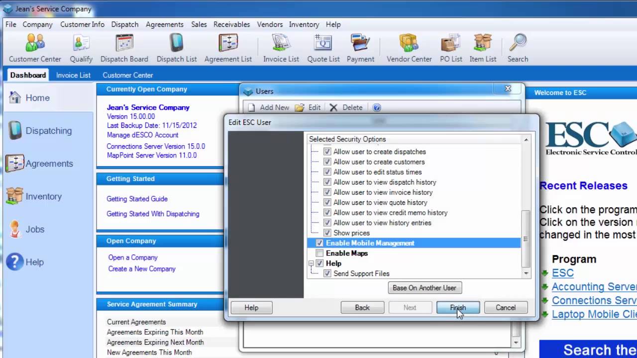 ESC Mobile Setup - YouTube