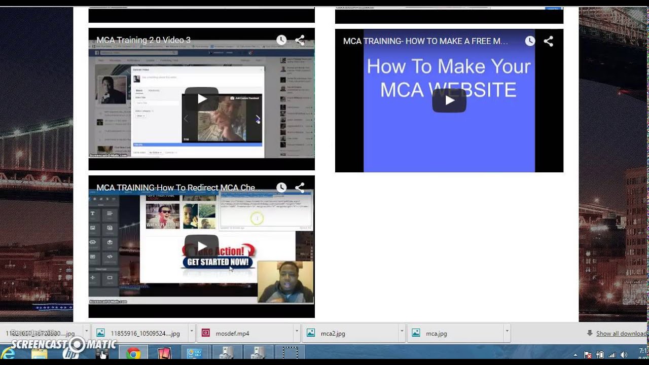 MCA TRAINING- STEP BY STEP MCA SUCCESS TRAINING 2015 - YouTube