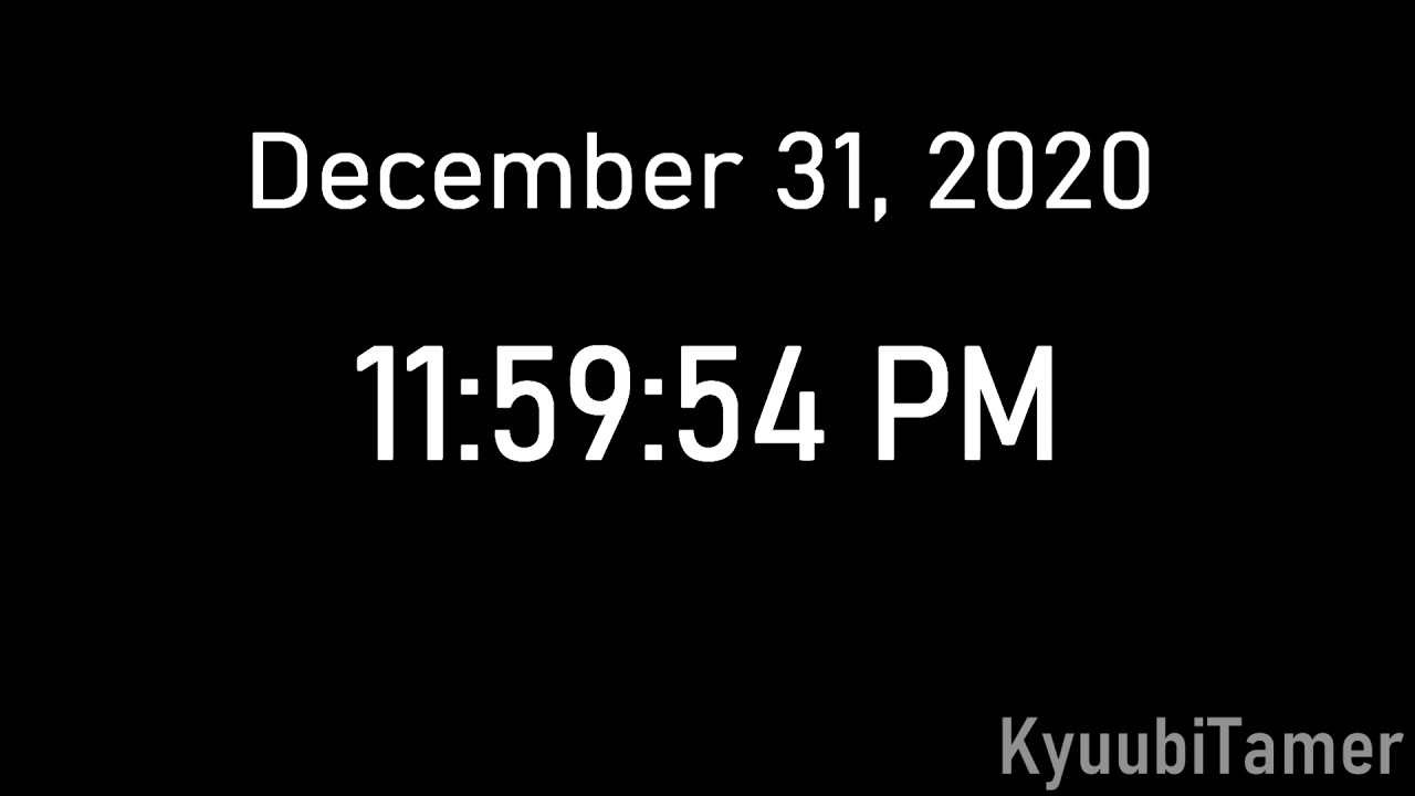December 32nd, 2020, 12:00 AM - YouTube