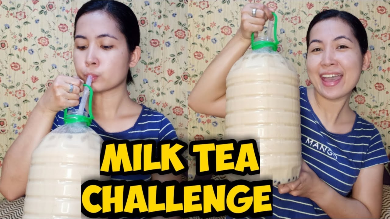 1 GALLON OF MILK TEA CHALLENGE - 6 LITERS!!!- within 8 hours!!!Naubos ...