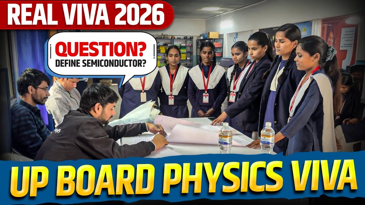 UP Board Physics Voice Viva Reality 2026 | Class 12 Physics Practical ...