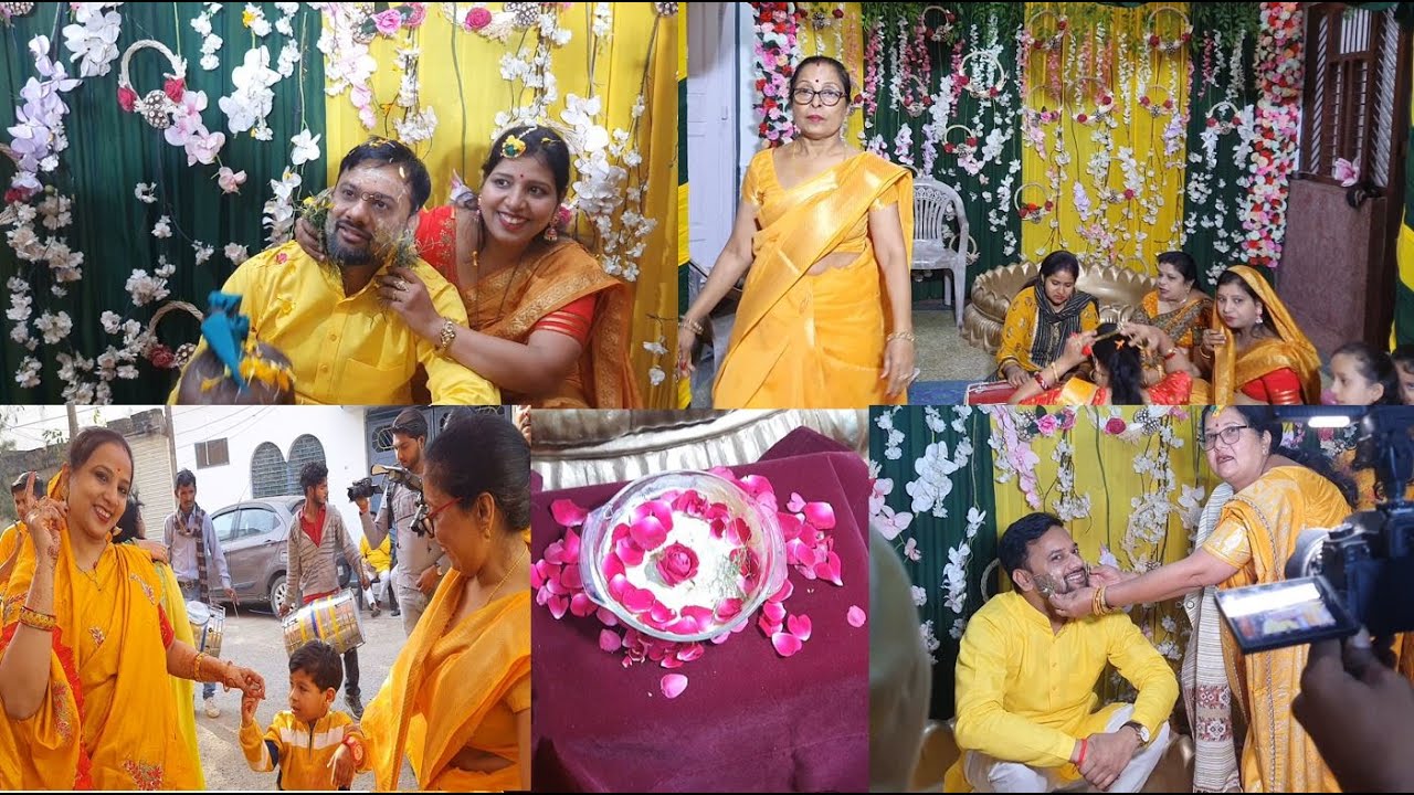 Devar Ki Shaadi || Haldi ka Function || Weeding Vlog#01 - YouTube