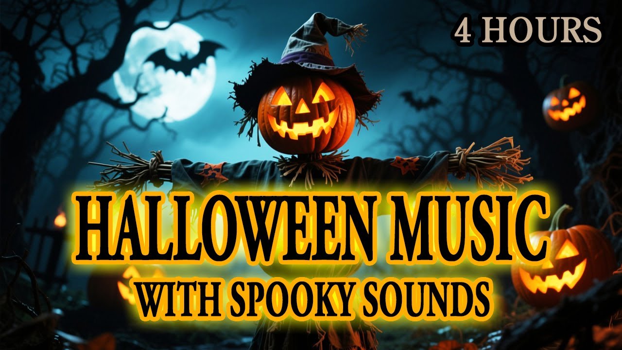 CREEPY HALLOWEEN MUSIC WITH SPOOKY SOUNDS 🎃 2 Hours - NO MID-ROLL ADS 👻 ...