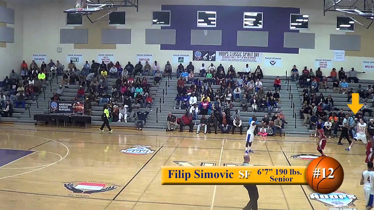 Filip Simovic #12 * 2013 - 2014 Basketball Highlights - YouTube