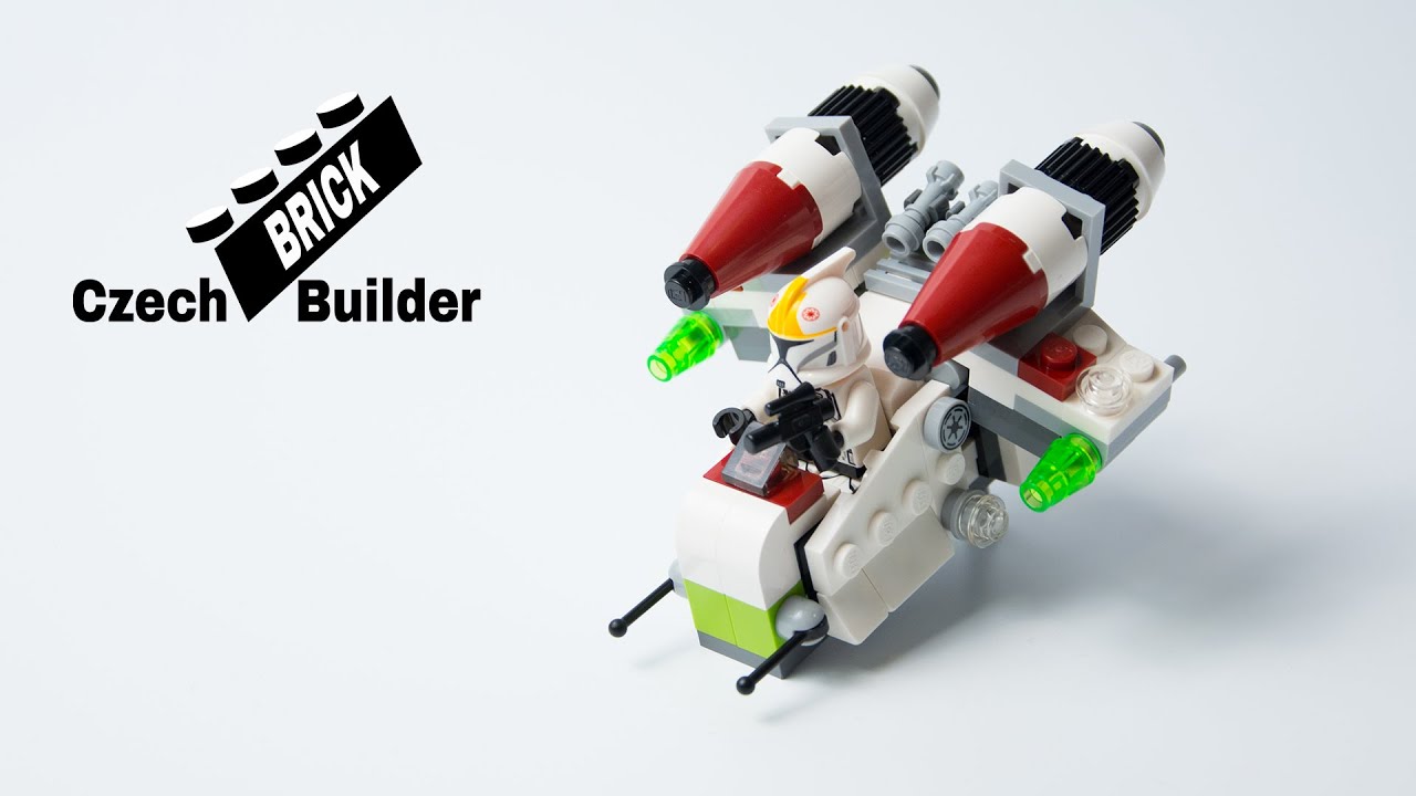 Lego Star Wars - 75076 Republic Gunship - 2015 Lego Speed Build - YouTube