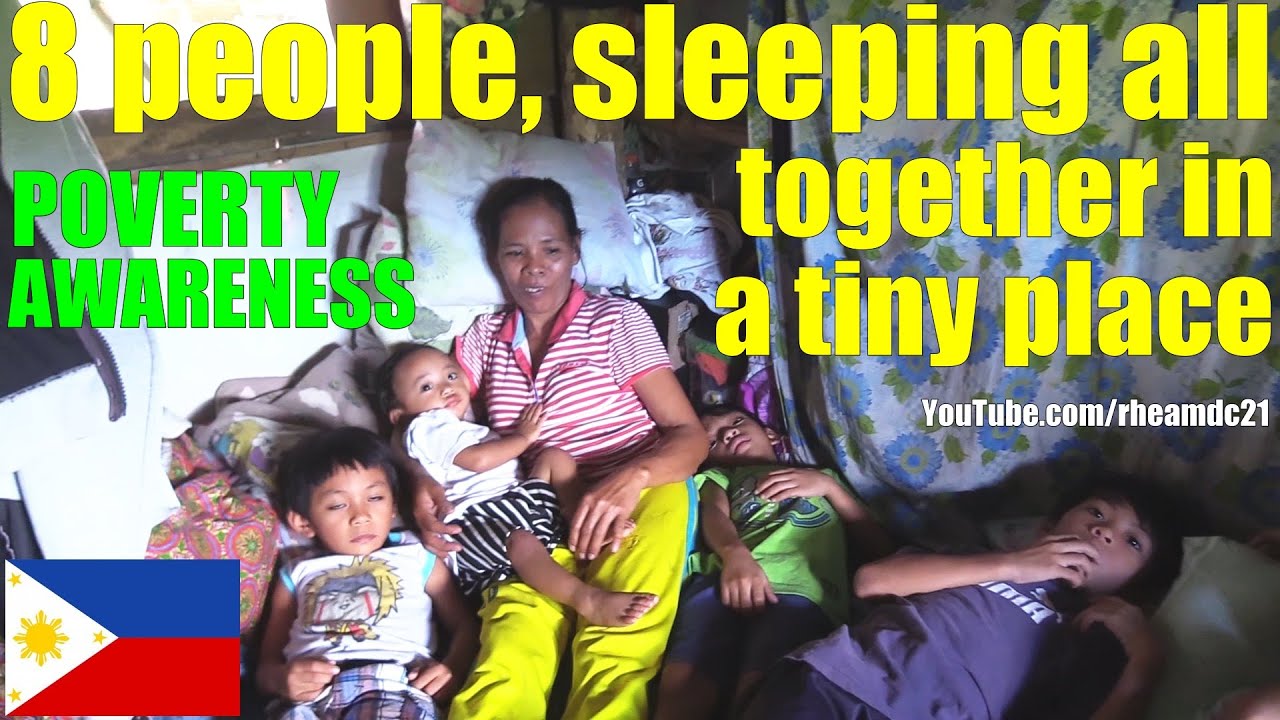 Filipina Lady Has 6 Children and They Sleep in a Tiny Place All ...