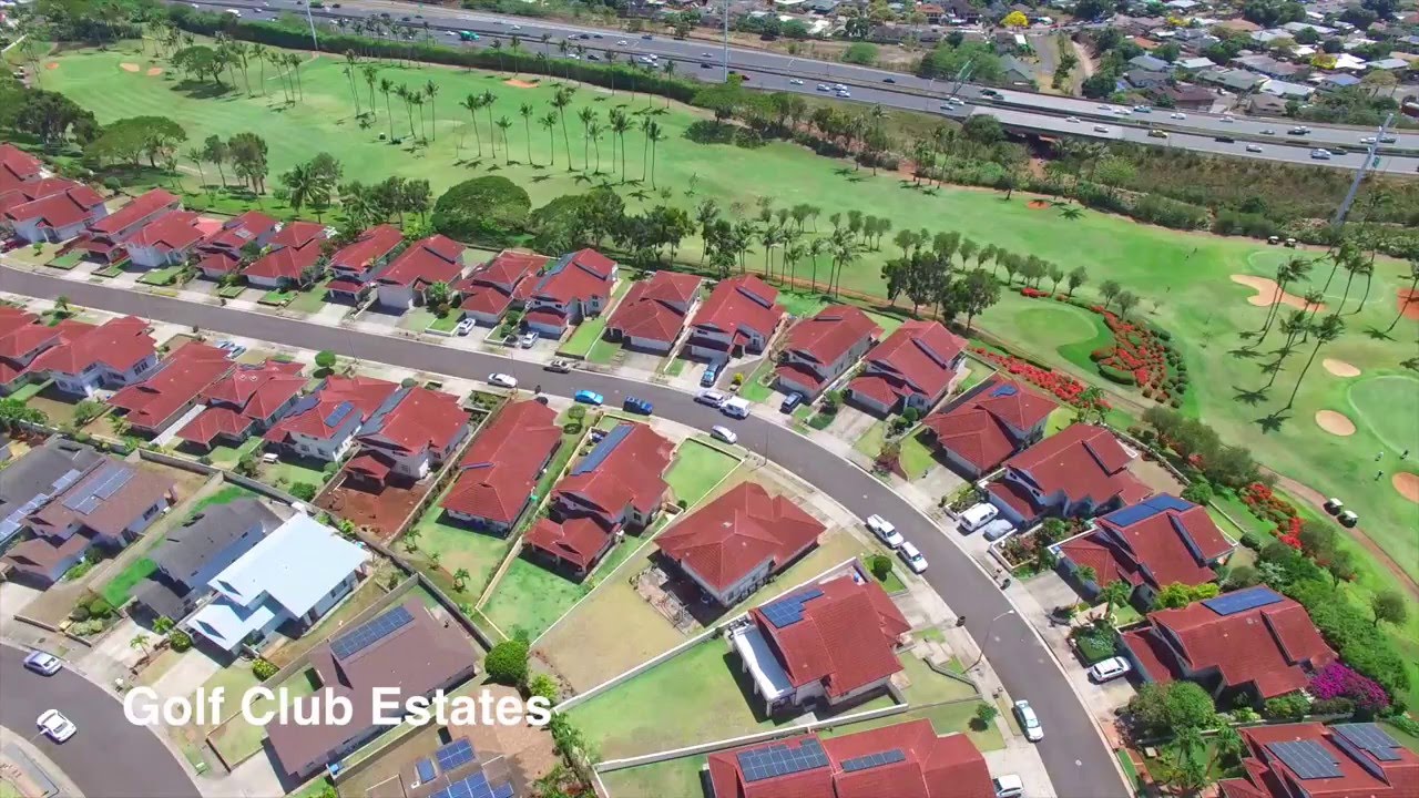 Awesome Aerial Tour of Waikele Homes - YouTube