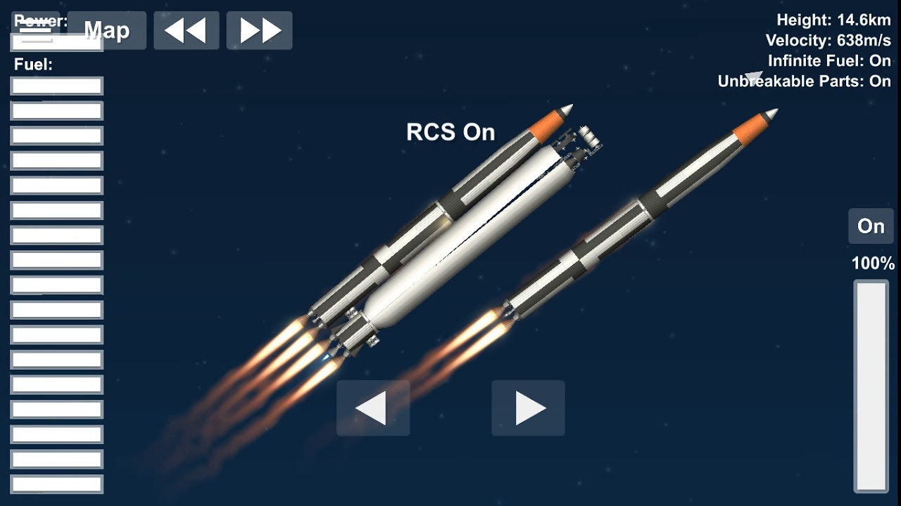 destroy the rocket in flight - YouTube