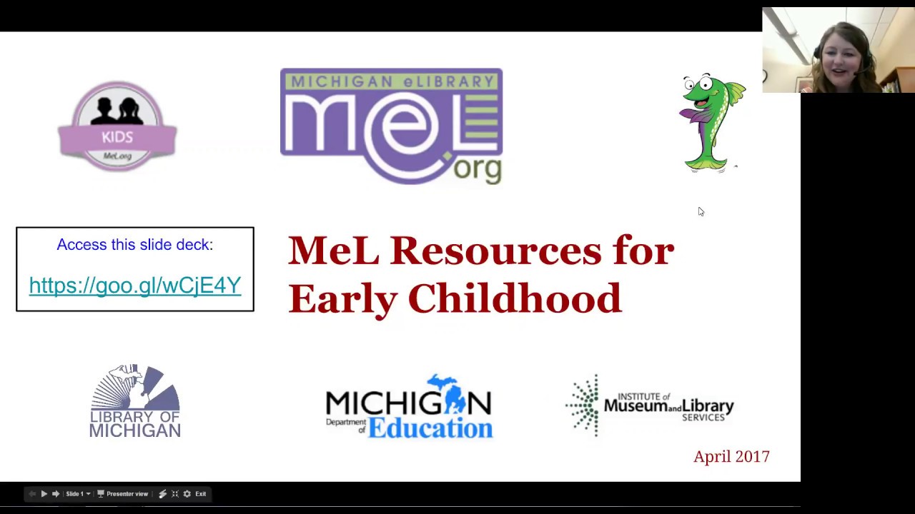 Michigan eLibrary Webinar for Early Literacy Coaches & Teachers - YouTube