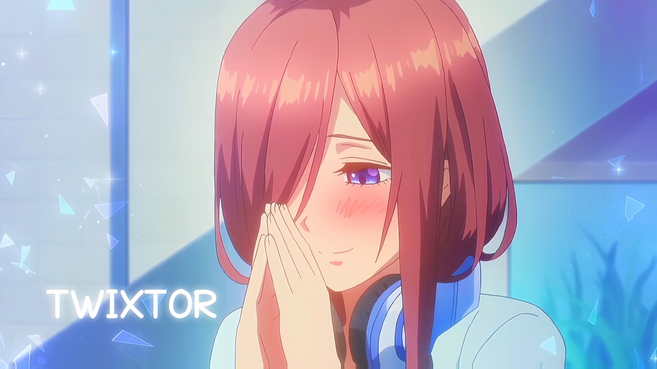Nakano Miku Twixtor Clips (Gotoubun no Hanayome ss1) - YouTube