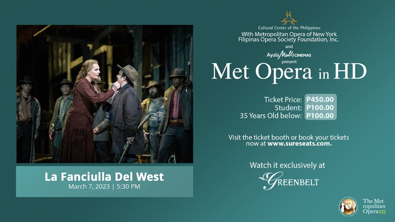 La Fanciulla del West - Met Opera in HD Trailer - YouTube