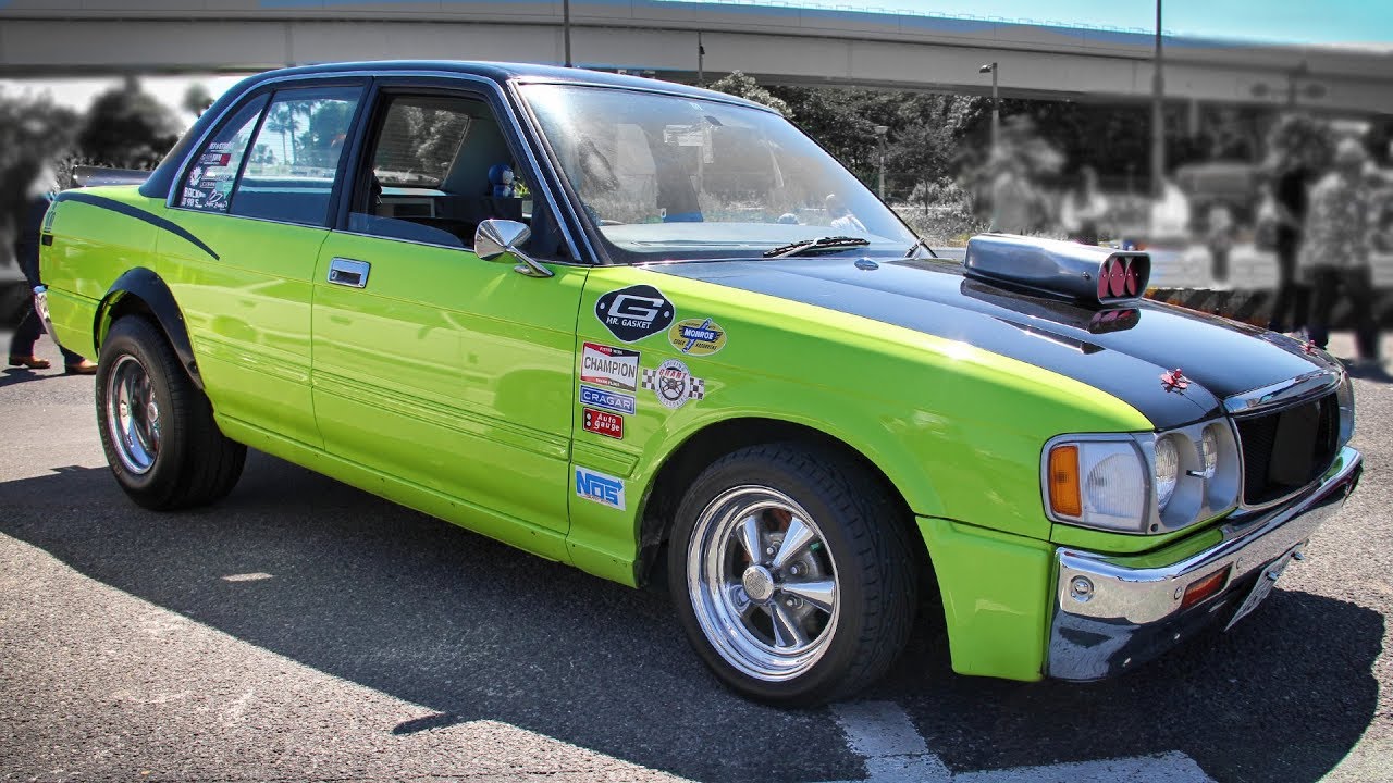 TOYOTA CROWN SEDAN HOTROD Custom Car #SCN2018 - YouTube