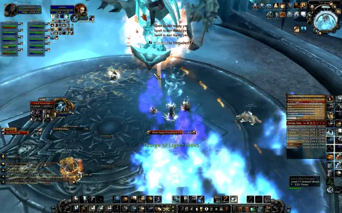 Icecrown Citadel 10 (Heroic): Lord Marrowgar - YouTube