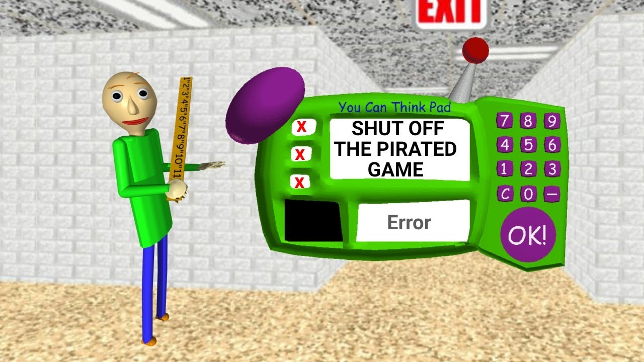 The Piracy Incident (Baldi's basics) - YouTube
