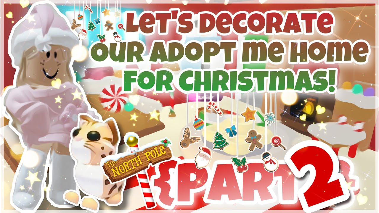 🎄🏠I DECORATED MY HOUSE IN ADOPT ME FOR CHRISTMAS!🏠🎄 {It’s Finished!}😱 ...