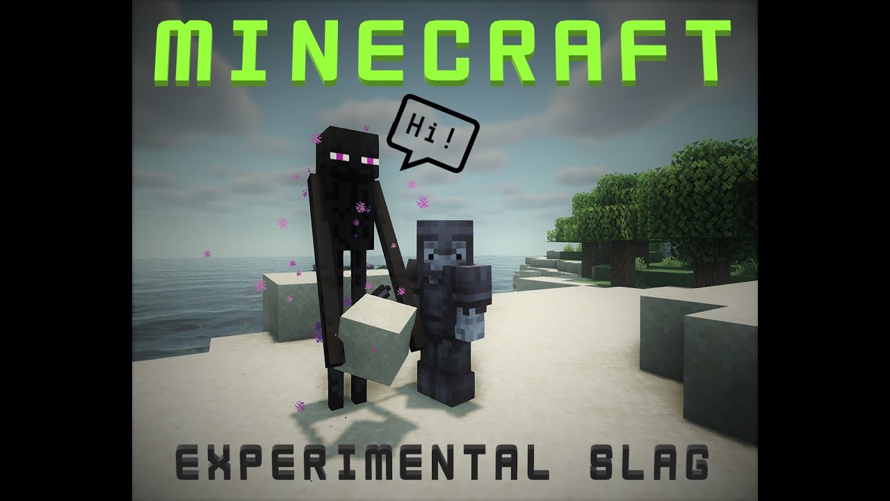 Experimental Slag - talk with a friend (Minecraft) - YouTube