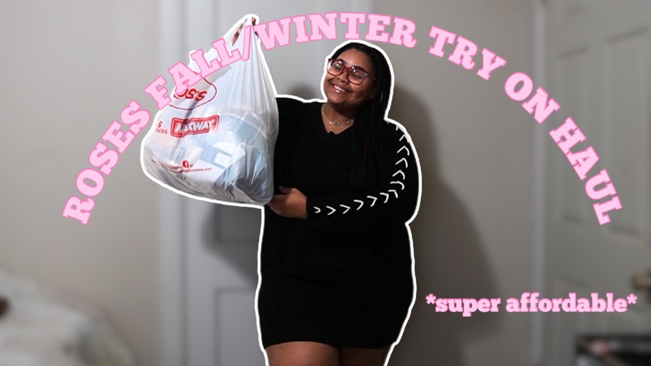 ROSES DISCOUNT STORE PLUS SIZE WINTER FASHION HAUL - YouTube
