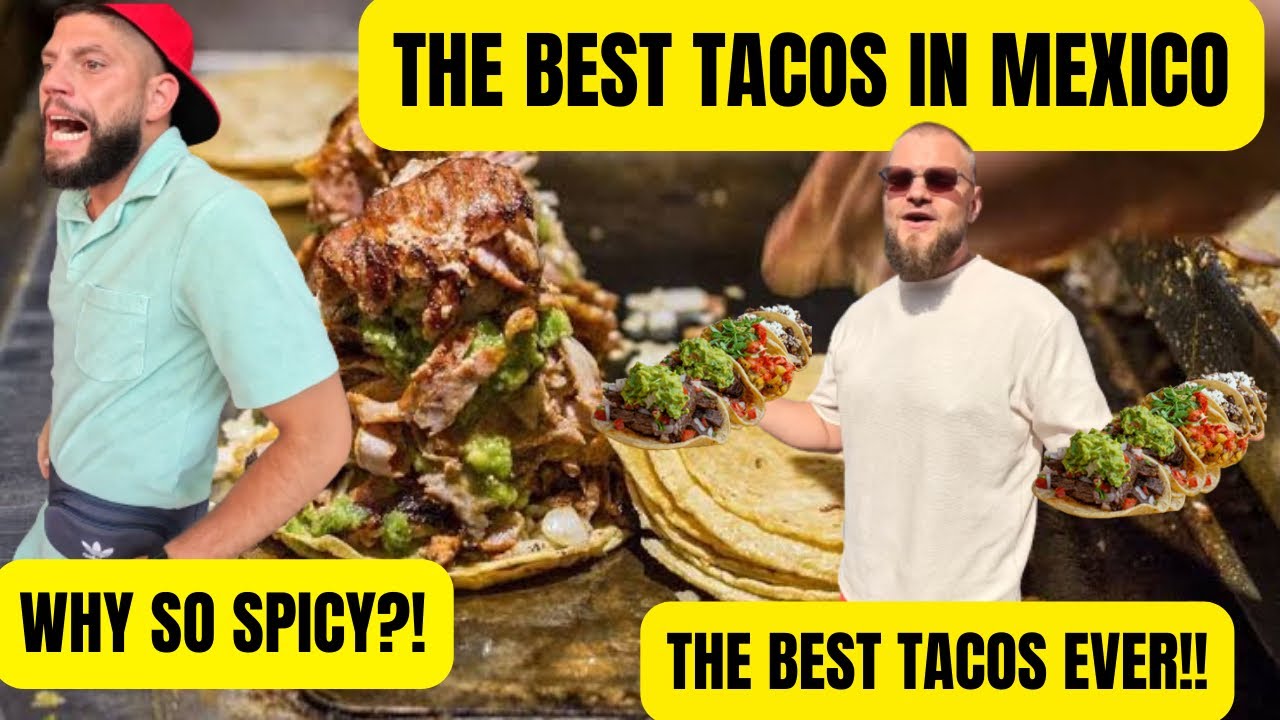 CHEF EATING TACOS IN MEXICO! BEST REACTION EVER - YouTube
