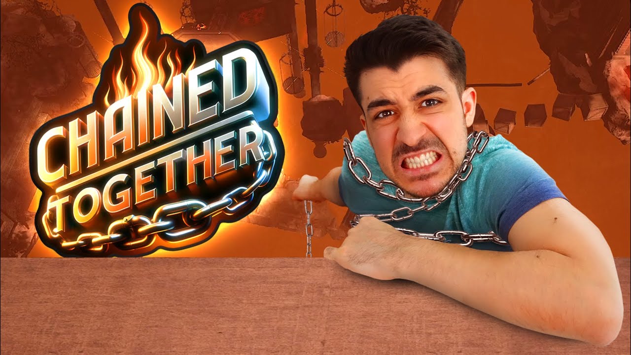 CHAINED TOGETHER, ma ora sono incatenato a 3 PERSONE! - YouTube