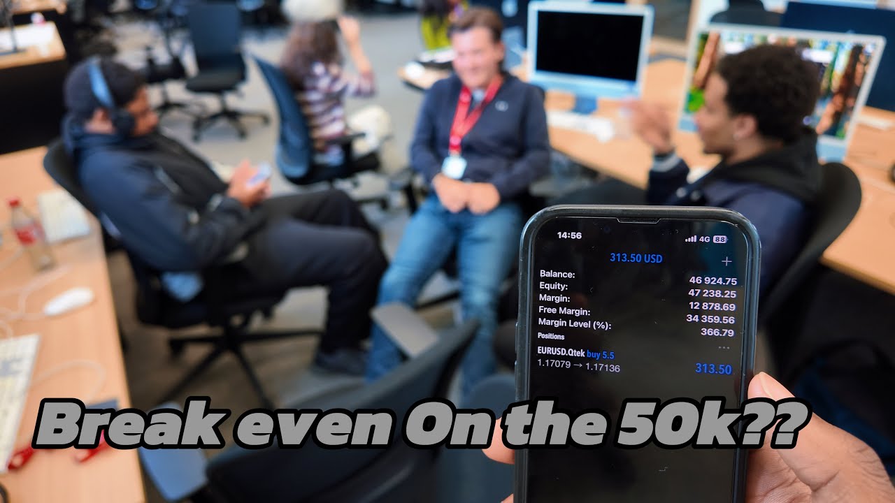 Breakeven on the $50k Account… But It Felt Like Losing (Day 22 | £10k Series) - YouTube