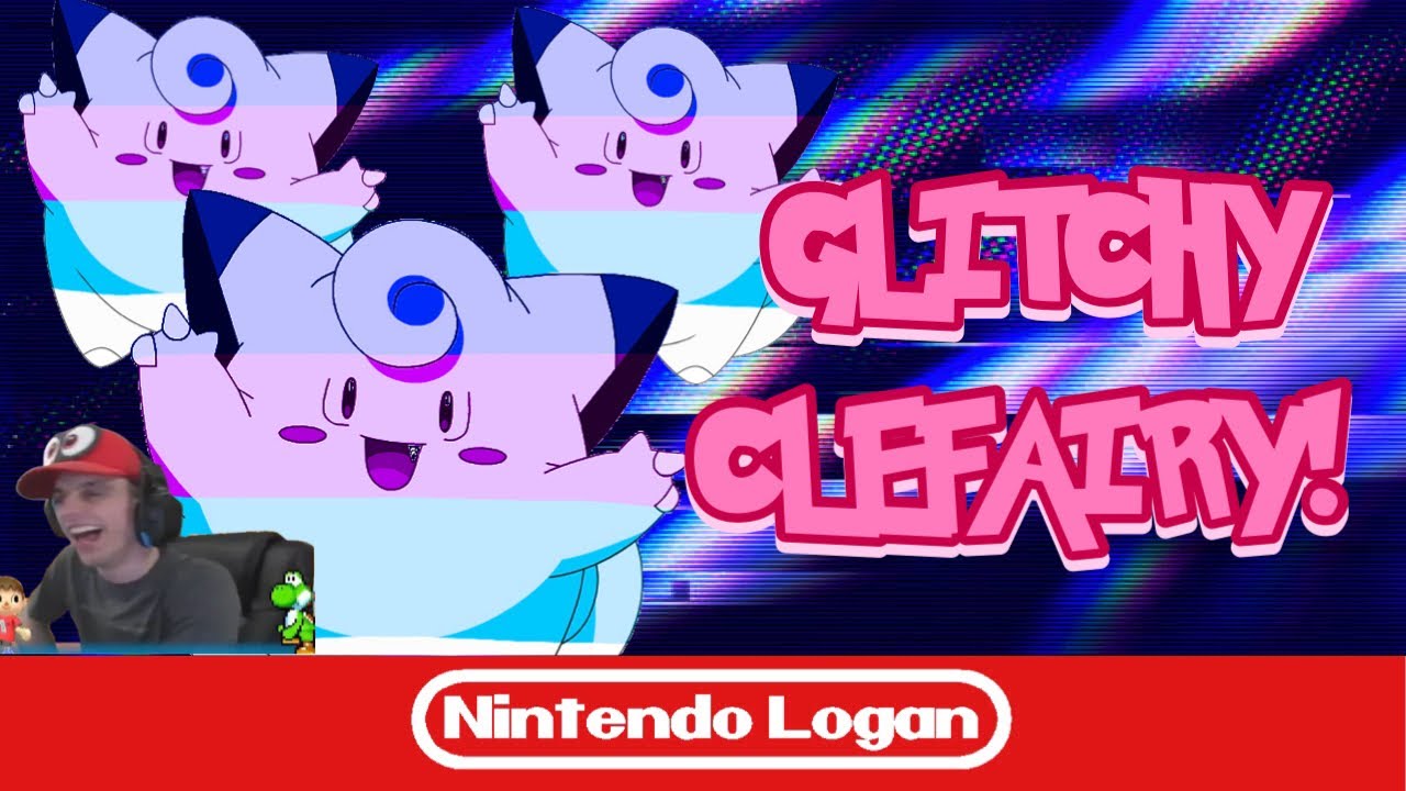 Glitchy Clefairy! | Nintendo Logan Clips! - YouTube