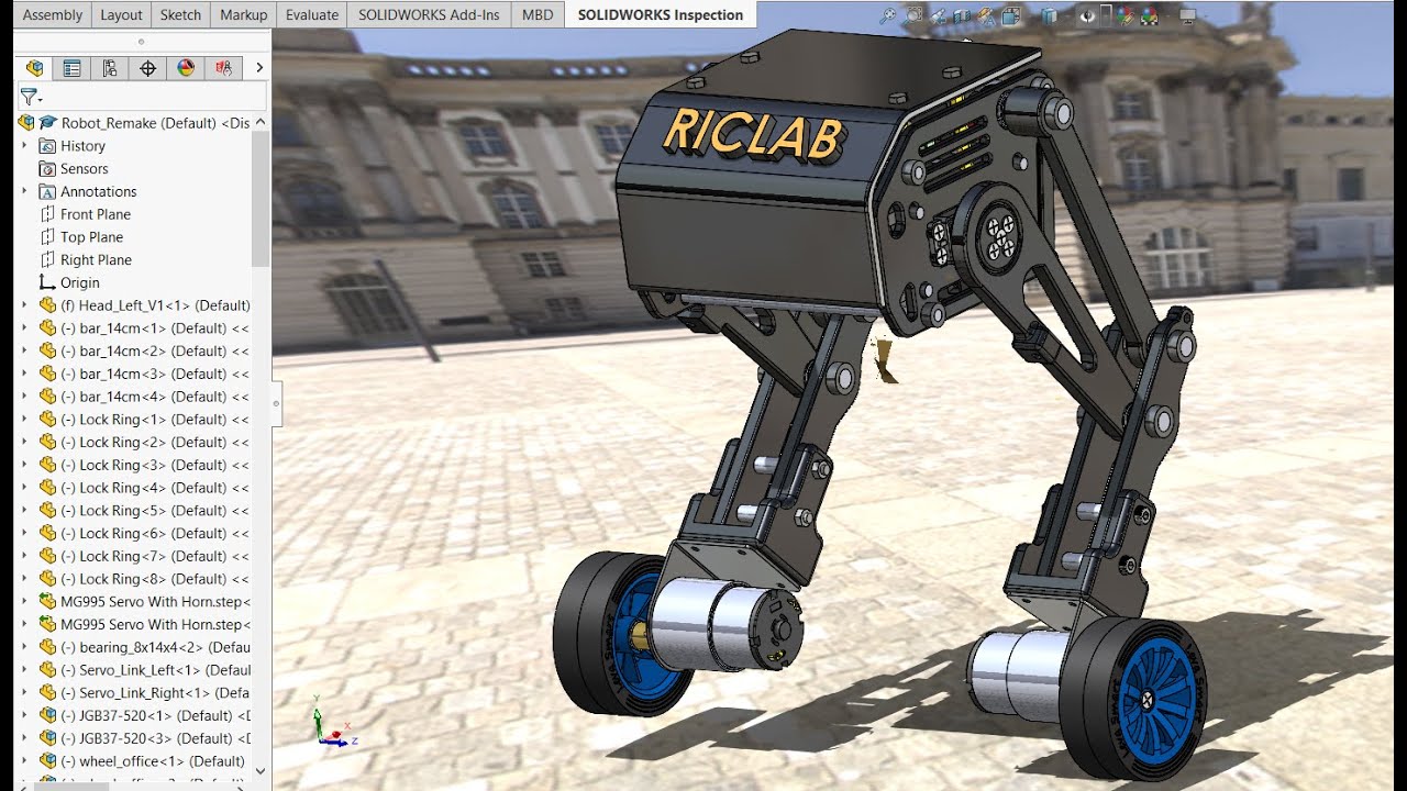 Design Self-Balancing Wheeled-Leg Robot | by Minh Hoang K21 - RICLab ...